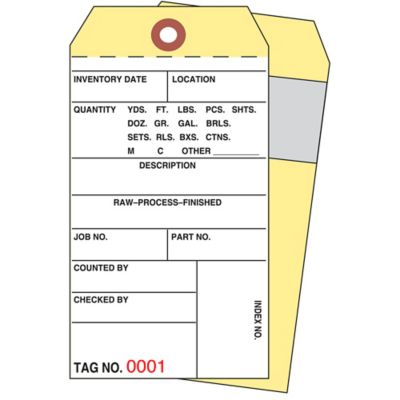 ULINE Search Results: Inventory Labels