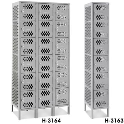 Uline Ventilated Six Tier Lockers in Stock - ULINE.ca