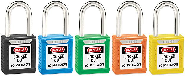 Uline Lockout Padlocks in Stock - ULINE.ca
