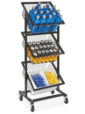 Tiered Basket Stand in Stock - ULINE