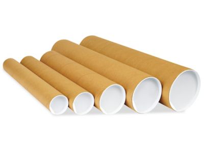 Quick Custom Tubes - Kraft - ULINE