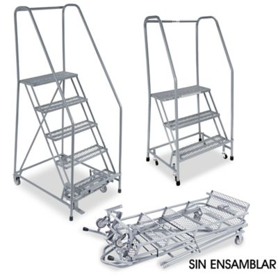 Escaleras con Ruedas en Existencia - ULINE