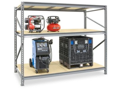 Bulk Storage Racks with Particle Board Shelves in Stock - ULINE