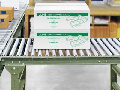 Heavy Duty Gravity Roller Conveyors in Stock - ULINE