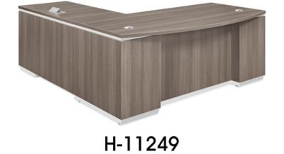Downtown Executive Office Desks in Stock - ULINE