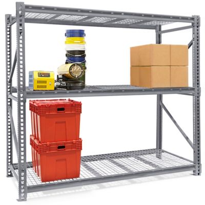 Bulk Storage Racks - Wire Decking in Stock - ULINE