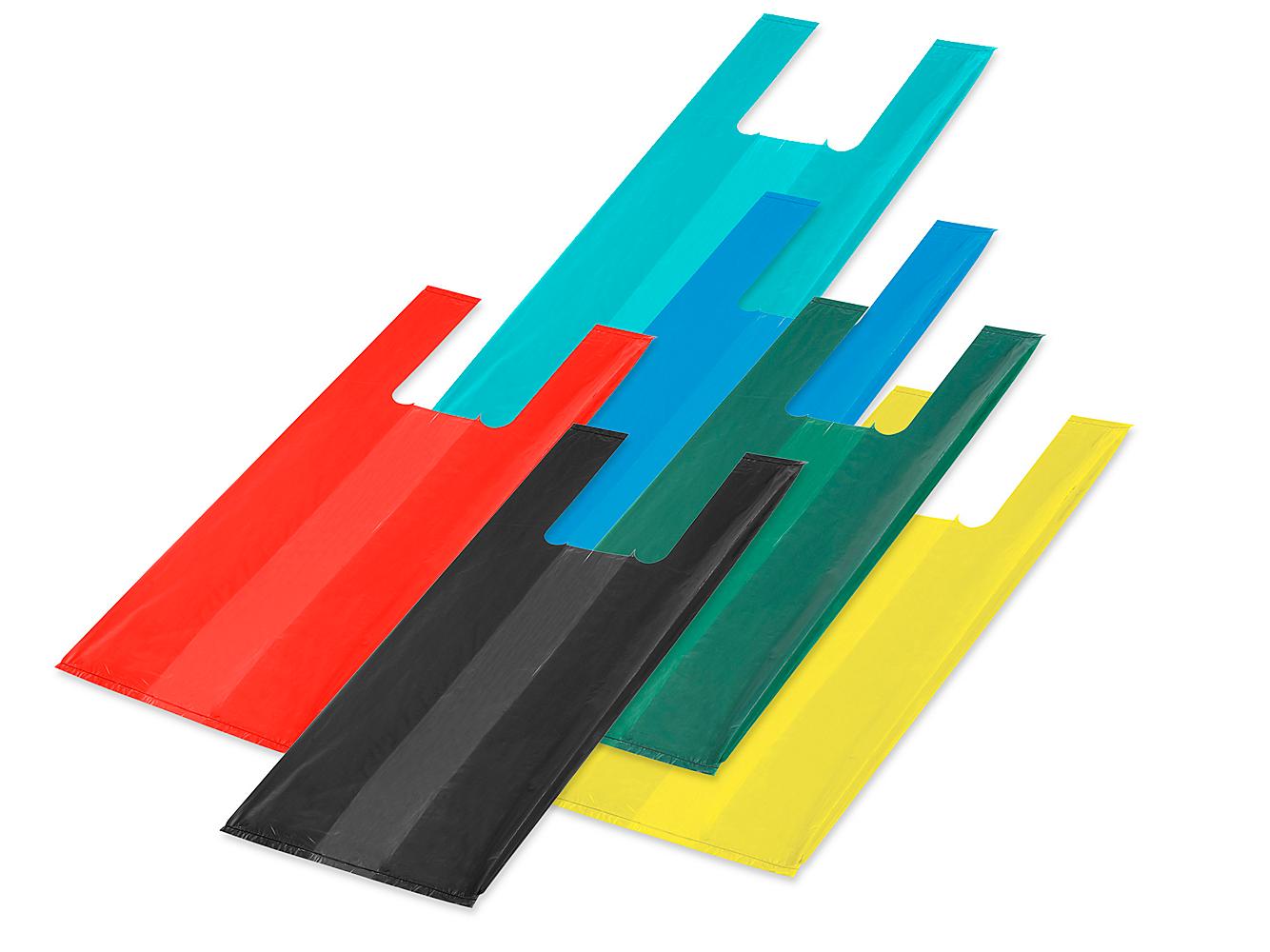 Colored T Shirt Bags in Stock - ULINE.ca Colored T Shirt Bags in Stock - ULINE.ca