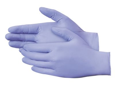 Purple Nitrile Exam Gloves, Comfort Purple Nitrile Gloves in Stock - ULINE