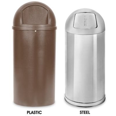 Domed Waste Trash Cans in Stock - ULINE.ca