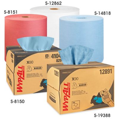 WypAll® Heavy Duty X80 and X90 Wipers in Stock - ULINE.ca