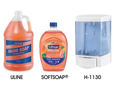 Hands Free Soap Dispensers, Bulk Liquid Soap in Stock - ULINE