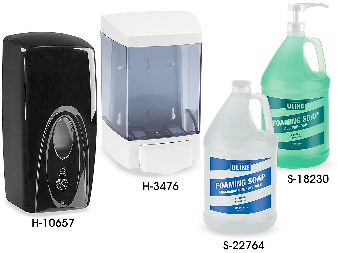 Foam Soap, Bulk Foaming Soap and Dispensers in Stock - ULINE.ca Foam Soap, Bulk Foaming Soap and Dispensers in Stock - ULINE.ca
