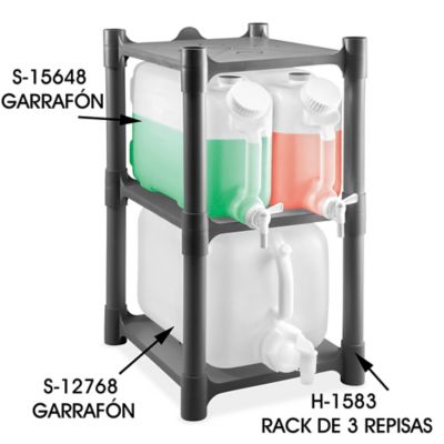 Garrafón, 5 Gal. Garrafón, Garrafón de Plástico en Existencia - ULINE