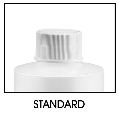 Natural Cylinder Bottles - 32 oz, Standard Cap S-26362 - Uline