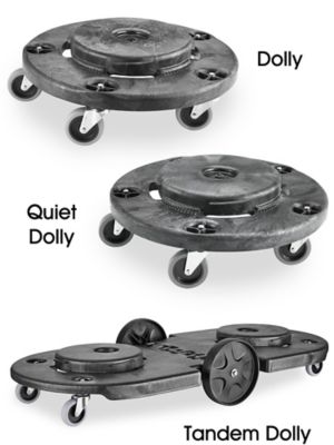 Trash Can Dollies in Stock - Uline.ca