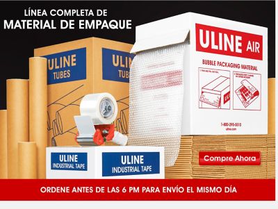 Uline.mx - Cajas para Envíos, Materiales de Empaque, Materiales de ...