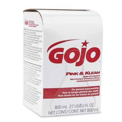 GOJO® Pink and Klean Cleanser Soap Refill Box - 800 mL S-10499 - Uline