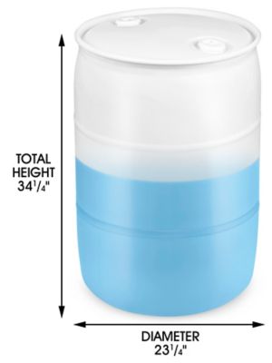 55 Gallon Drum Dimensions Grrilla Strength Drum Liners, Plastic, 55