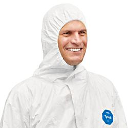 DuPont™ Tyvek® Coverall with Hood S-11495 - Uline DuPont™ Tyvek® Coverall with Hood S-11495 - Uline
