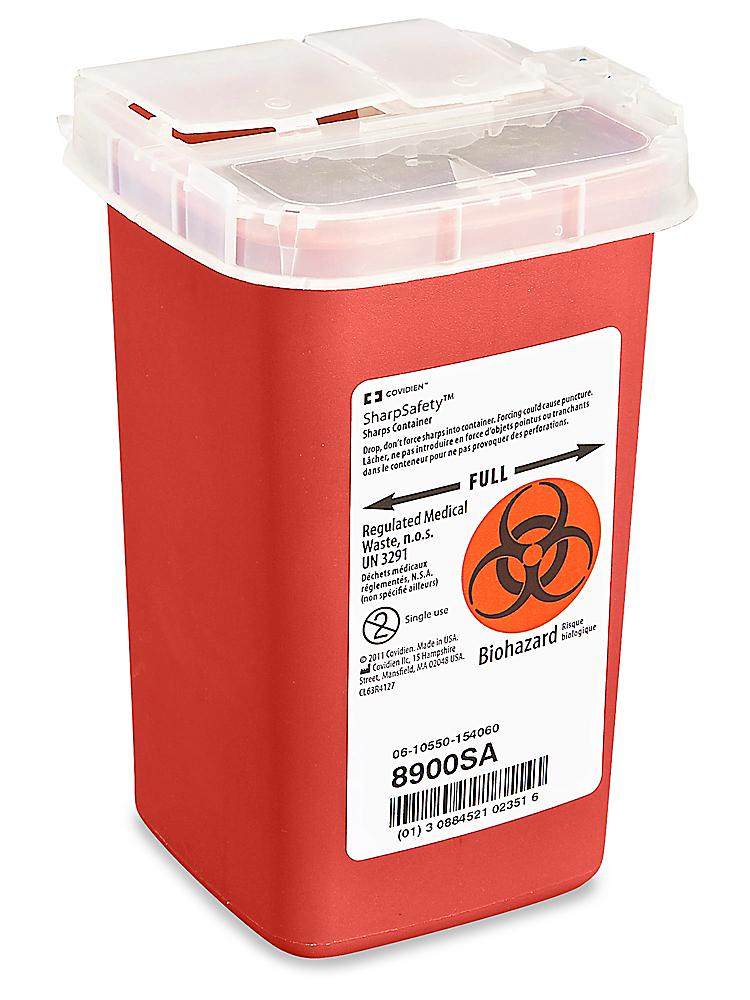 Sharps Container - 1 Quart S-15307 - Uline Sharps Container - 1 Quart S-15307 - Uline