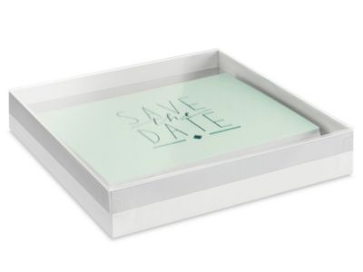 Uline Acrylic Boxes Box Of 1000 Uline S 2591 5 1/2in X 8in Clear