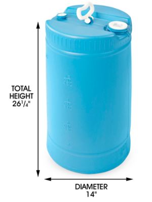 15 Gallon Steel Drum Dimensions Schönox 15 Gallon Mixing Barrel