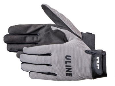 Uline Utility Gloves Gray Medium S 19190GR M Uline