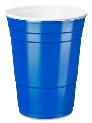 Solo® Party Cups - 16 oz, Blue S-19462BLU - Uline