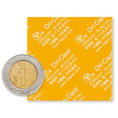 Dri-Card™ Desecantes - 0.50 Gramos S-19581 - Uline