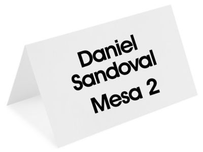Tarjetas De Nombre Para Mesas Formales Ideas Para Decorar La Mesa De