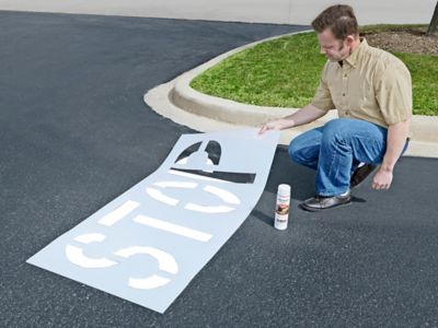 Stop Sign Stencil Sp Stencils