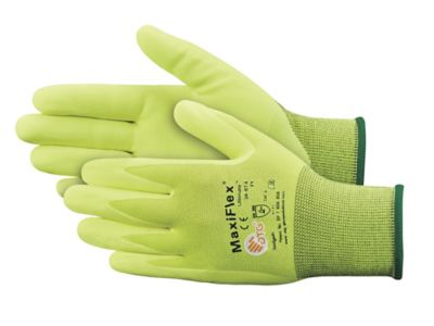 MaxiFlex® 34-874FY Micro-Foam Nitrile Coated Gloves - Medium S-21281-M - Uline