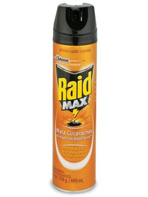 Raid® Mata Cucarachas e Insectos Rastreros - Lata de 338 g S-22164 - Uline