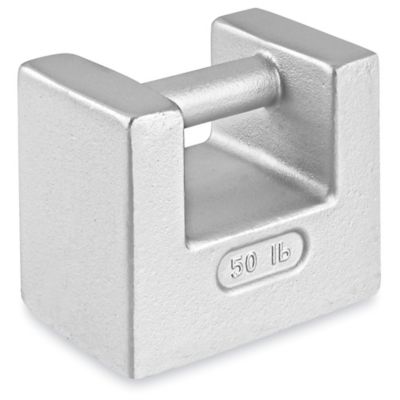 Cast Iron Weight Class 6 50 lb S 22451 Uline