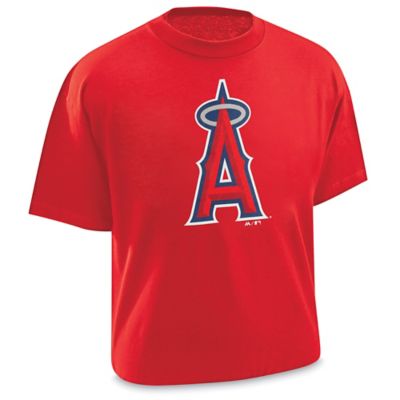 Playera Clásica MLB - Los Angeles Angels, XL S-22555CAL-X - Uline