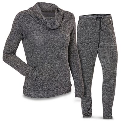 Conjunto de Ropa de Mujer para Estar en Casa - Cuello Holgado, Negro ...