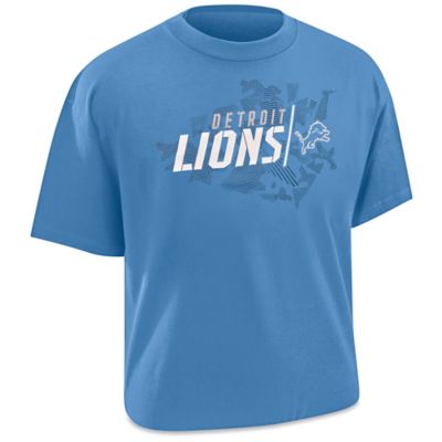 NFL Classic T-Shirt - Detroit Lions, 2XL S-22903DET2X - Uline