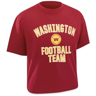 NFL Classic T-Shirt - Washington Football Team, Large S-22903WFT-L - Uline