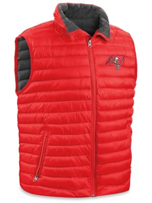 NFL Vest - Tampa Bay Buccaneers, 2XL S-23078TAM2X - Uline