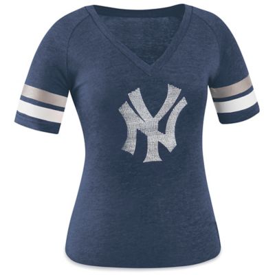 Ladies' MLB T-Shirt - New York Yankees, Small S-23253NYY-S - Uline