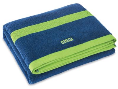 Beach Towel - Lime Border S-23277G-B - Uline