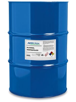 Alcohol Isopropílico al 70% - Tambo de 200 L S-23637 - Uline