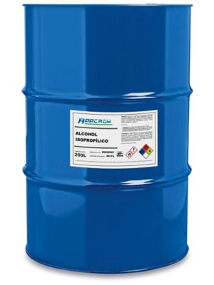 Alcohol Isopropílico al 99% - Tambo de 200 L S-23641 - Uline