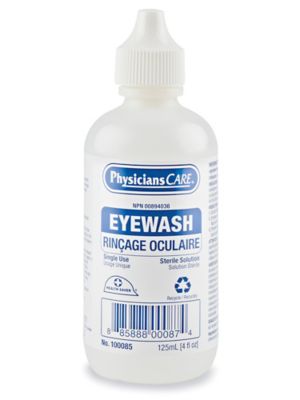 Single Use Saline - 4 oz S-23834-S1 - Uline