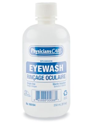 Single Use Saline - 8 oz S-23835-S1 - Uline