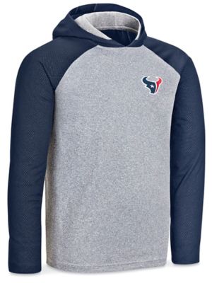 Sudadera con Gorro Ligera NFL - Houston Texans, XL S-24206TEX-X - Uline