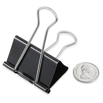 Binder Clips Large ULINE Canada Pack of 144 S 24650