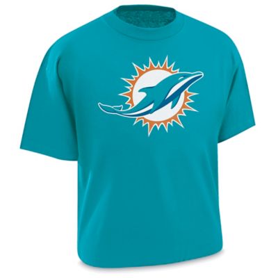 NFL Classic T-Shirt - Miami Dolphins, 2XL S-24721MIA2X - Uline