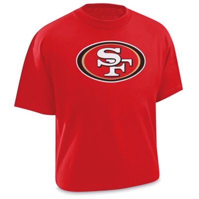 NFL Classic T-Shirt - San Francisco 49ers, XL S-24721SFF-X - Uline