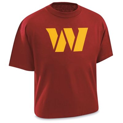 NFL Classic T-Shirt - Washington Commanders, Large S-24721WAS-L - Uline